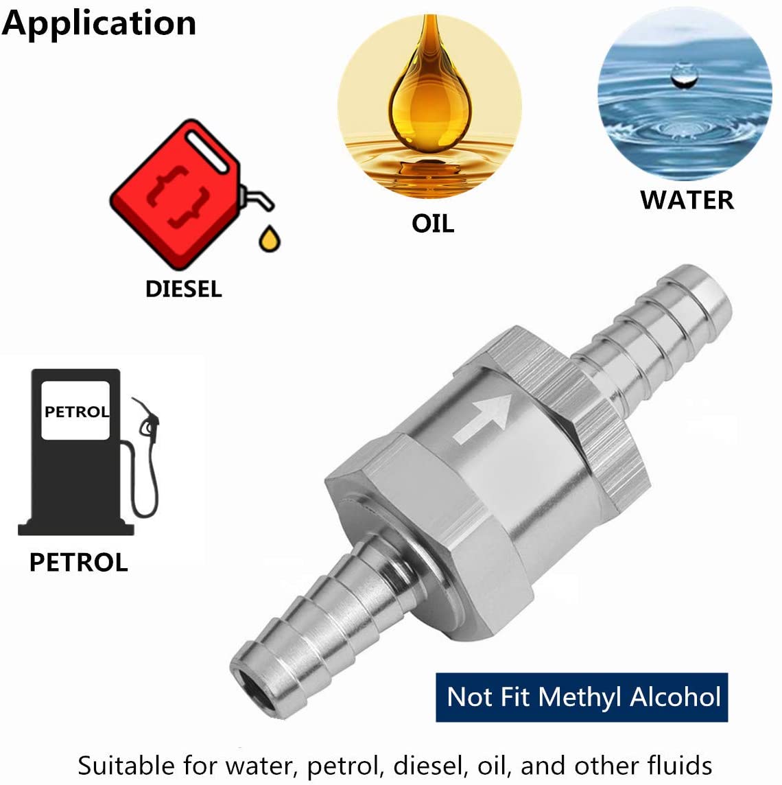 For Sales 30 Cost Saving 3 8 One Way Fuel Line Check Valve Non return For Sales 30 Cost Saving 3 8 One Way Fuel Line Check Valve Non return